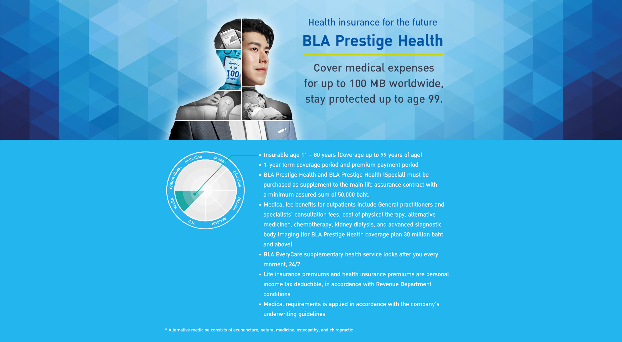 BLA Prestige Health Supplementary Contract | Bangkok Life Assurance